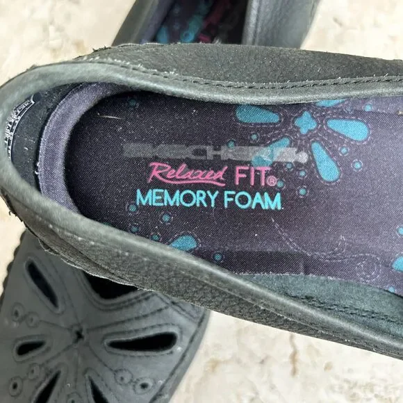 Skechers | Shoes | Skechers Shoes 9 Flower Power Teal Blue Leather ...